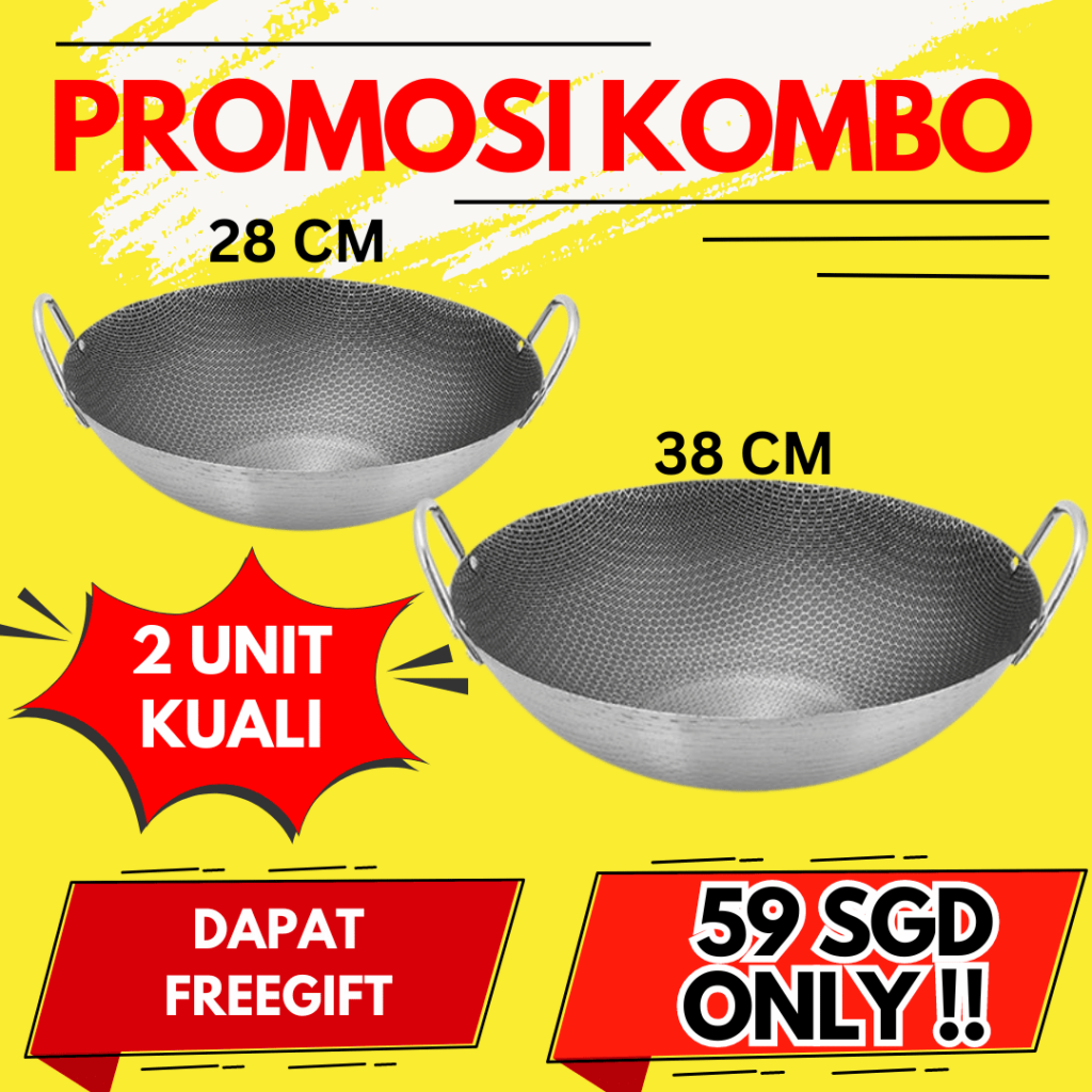 KUALI HONEY COMB SGD – Dapur Xpress
